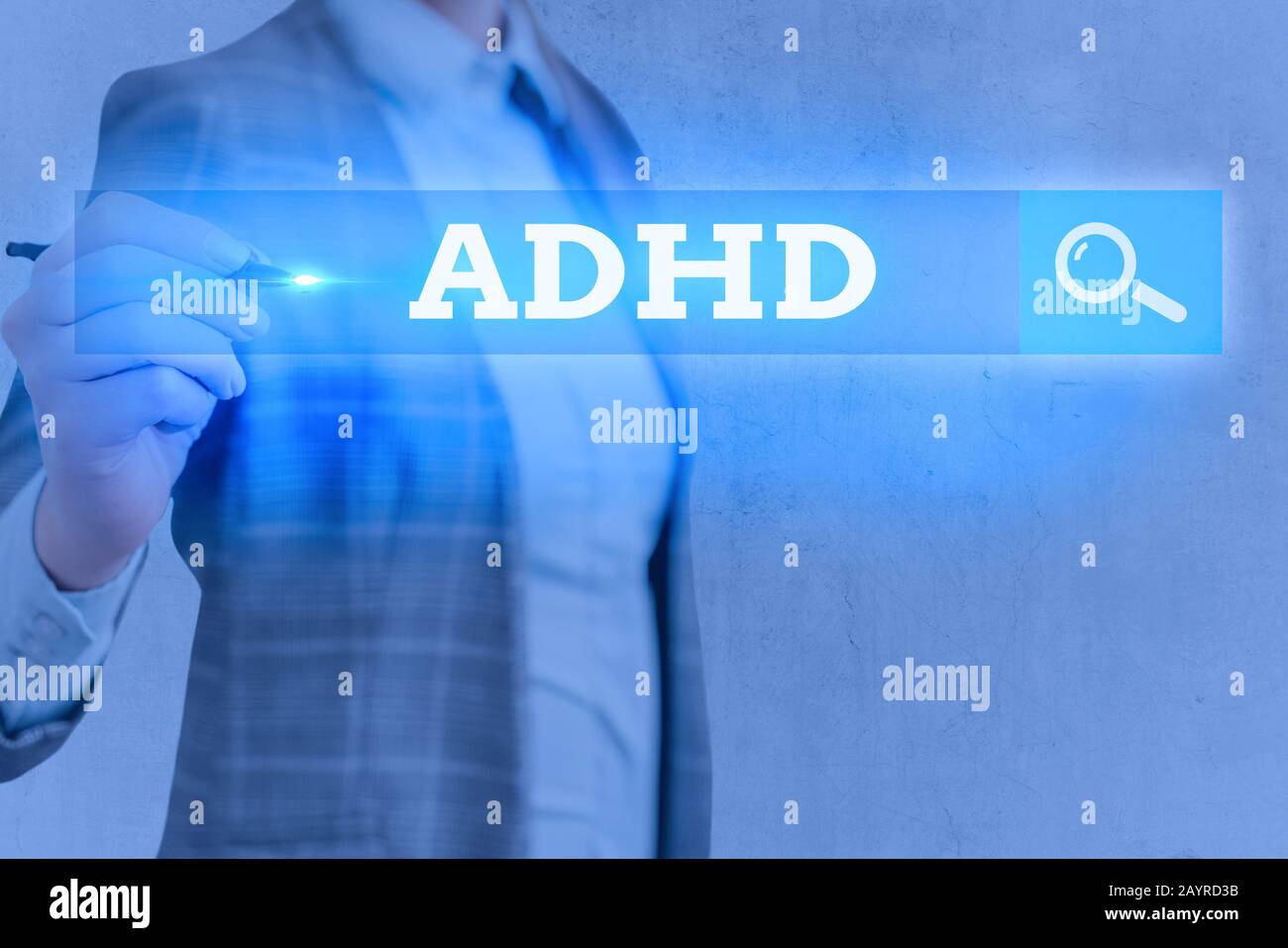 Handwriting text writing Adhd. Conceptual photo Mental health disorder ...