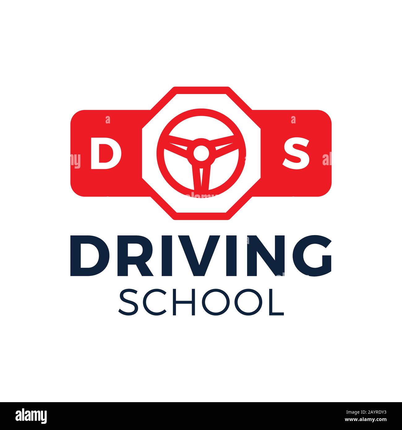 Vehicle stop training Stock Vector Images - Alamy