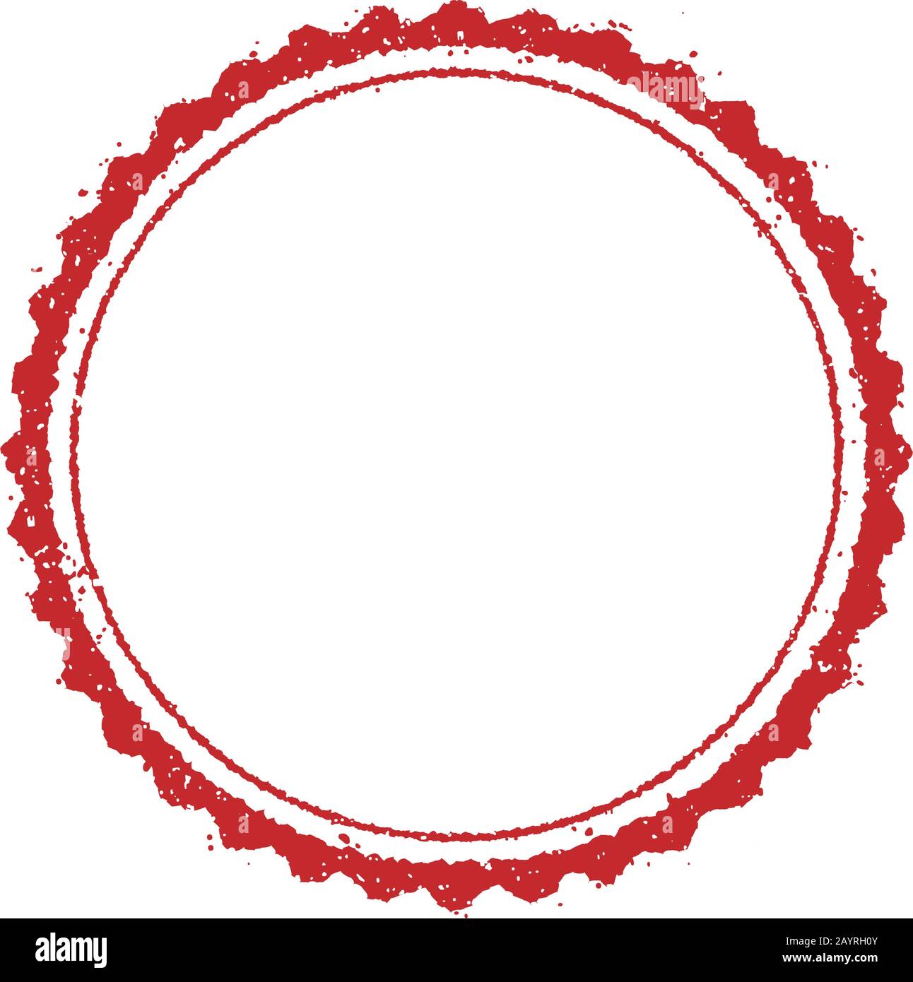 Vector rubber stamp template illustration (no text/ text space Stock ...