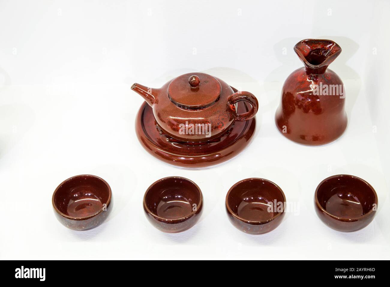 China's ceramic tea set Stock Photo - Alamy