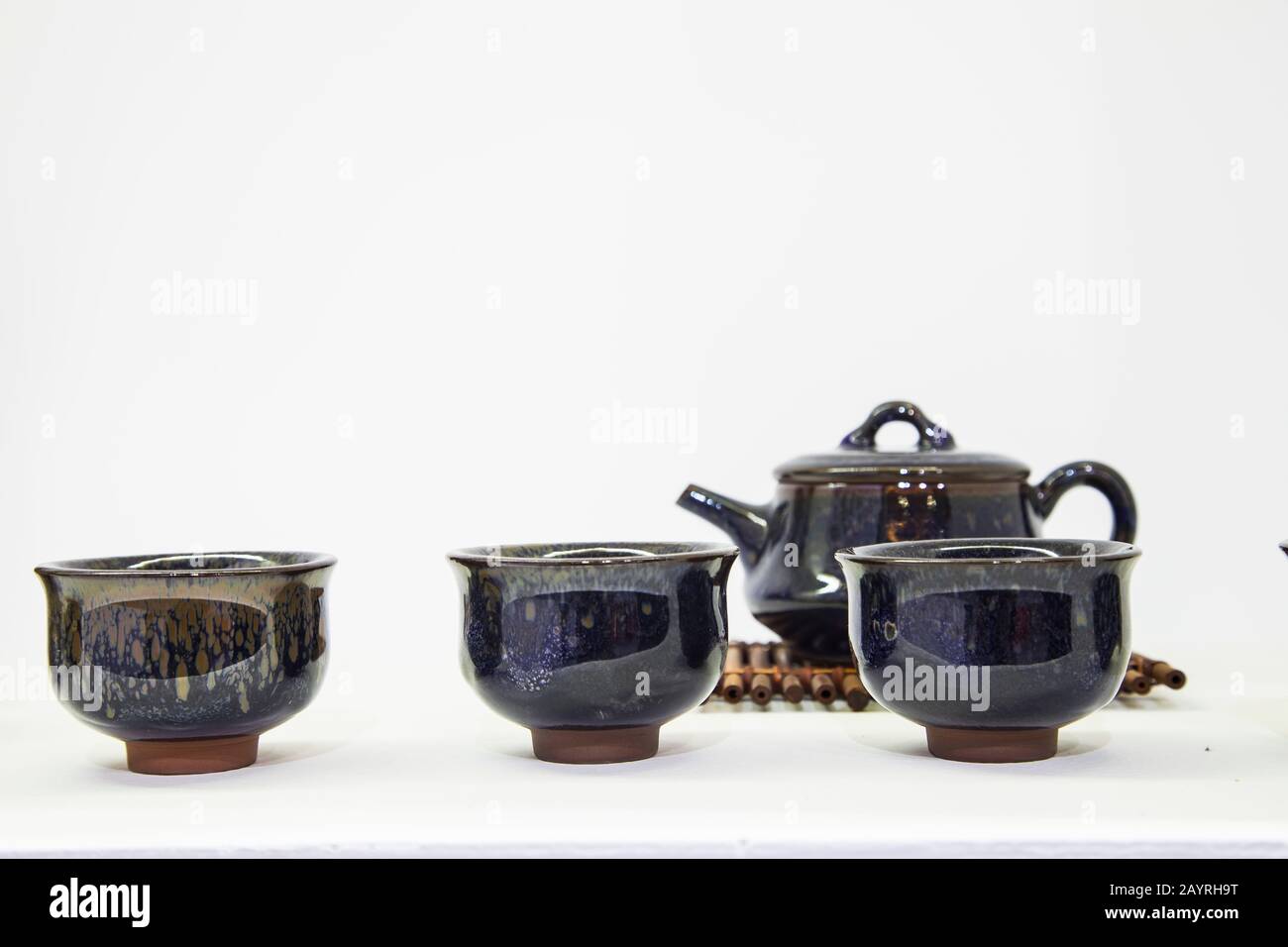 China's ceramic tea set Stock Photo - Alamy