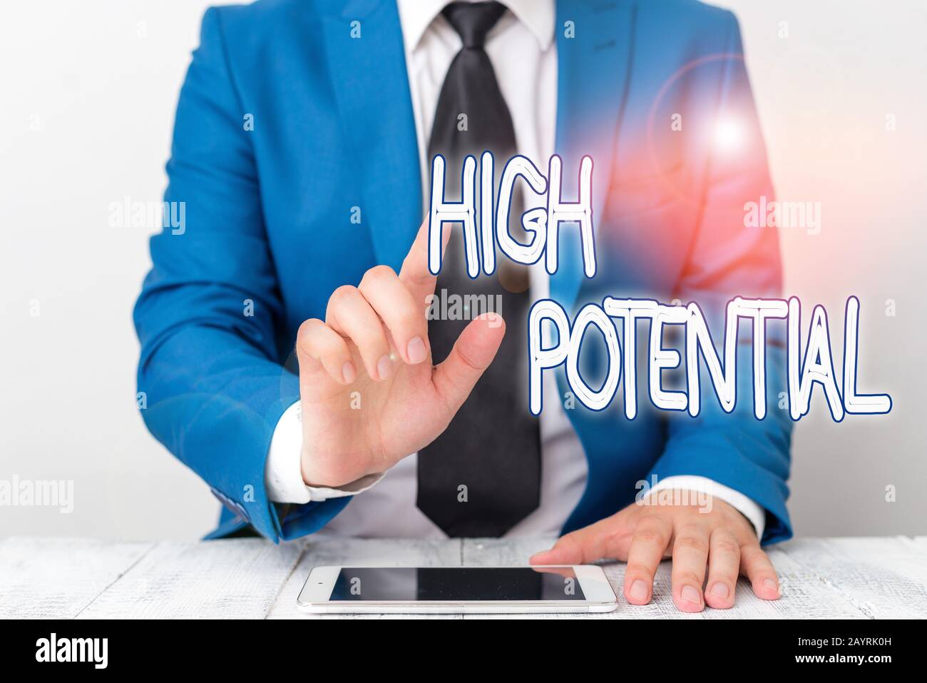 Word writing text High Potential. Business photo showcasing individuals ...