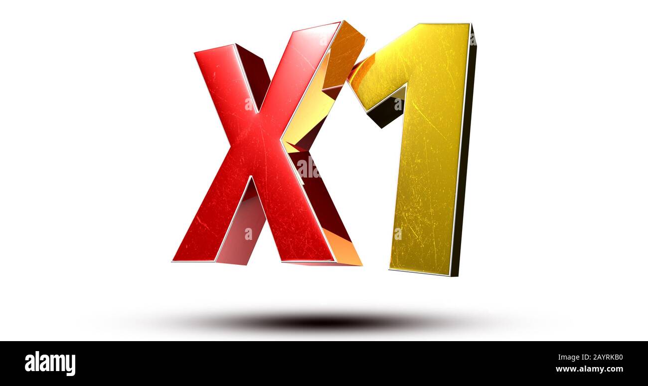 X1 logo hi-res stock photography and images - Alamy