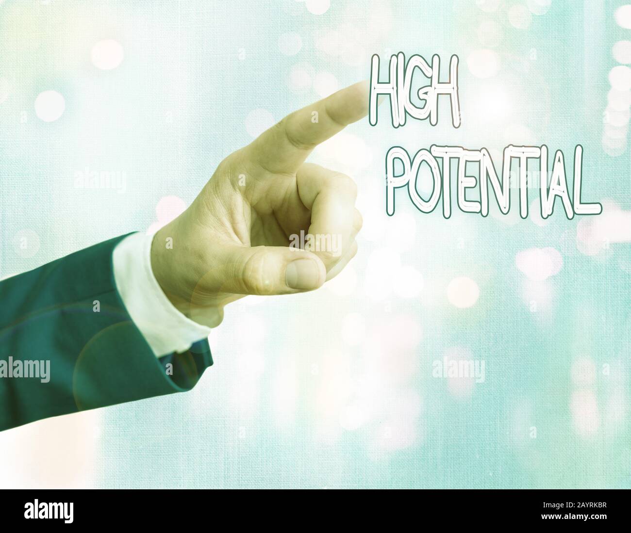 Handwriting text writing High Potential. Conceptual photo individuals ...