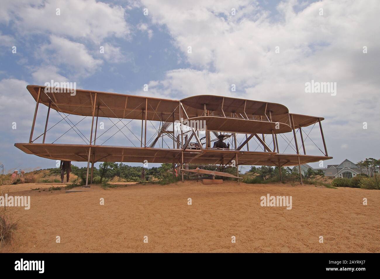 Kill Devil Hills, North Carolina - August 5, 2011 - Statue of first ...
