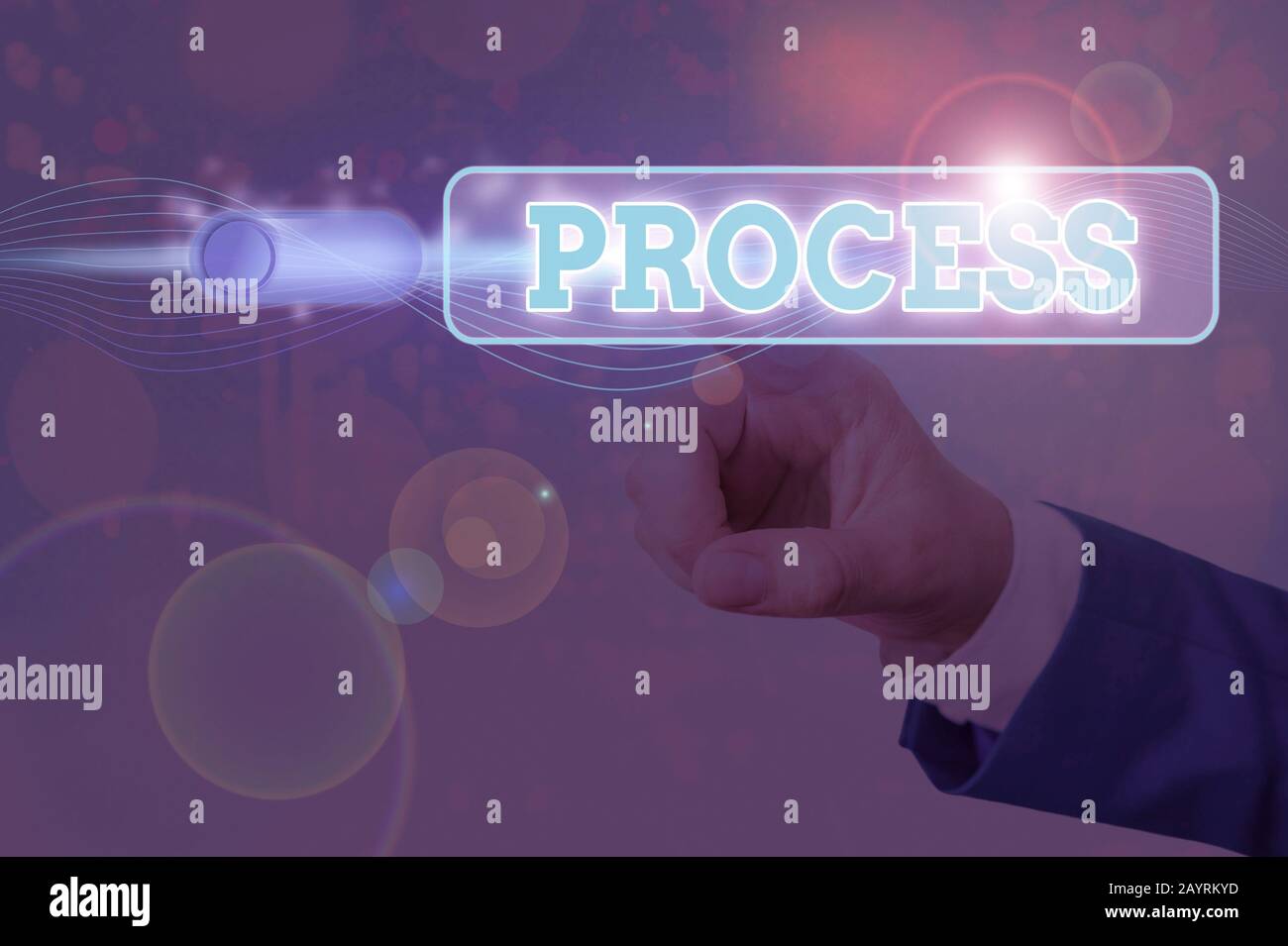 Handwriting text Process. Conceptual photo Standard procedures how to ...