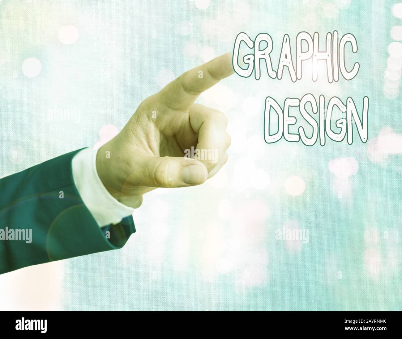 Handwriting text writing Graphic Design. Conceptual photo the art of ...