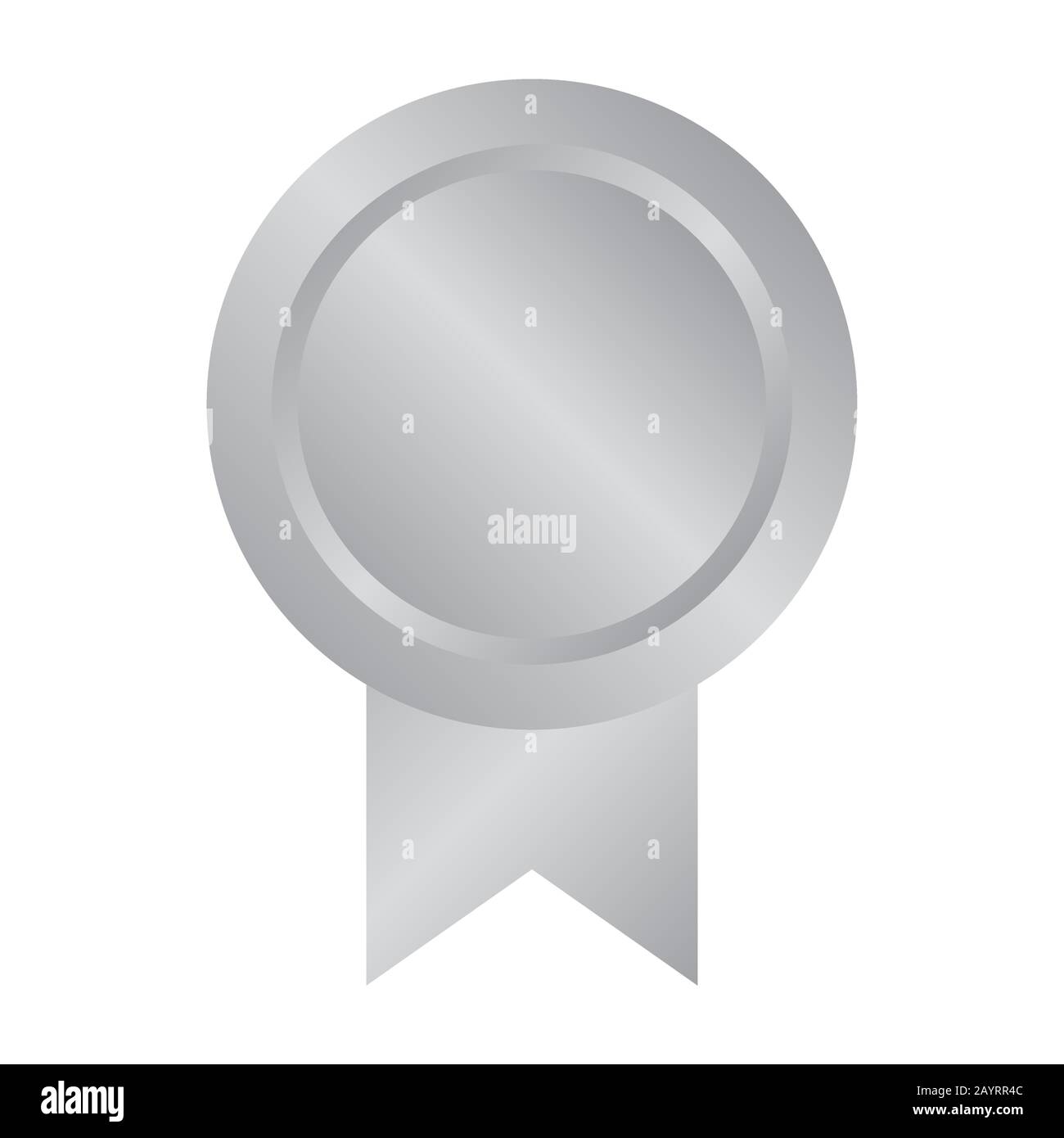 Second medal Stock Vector Images - Alamy