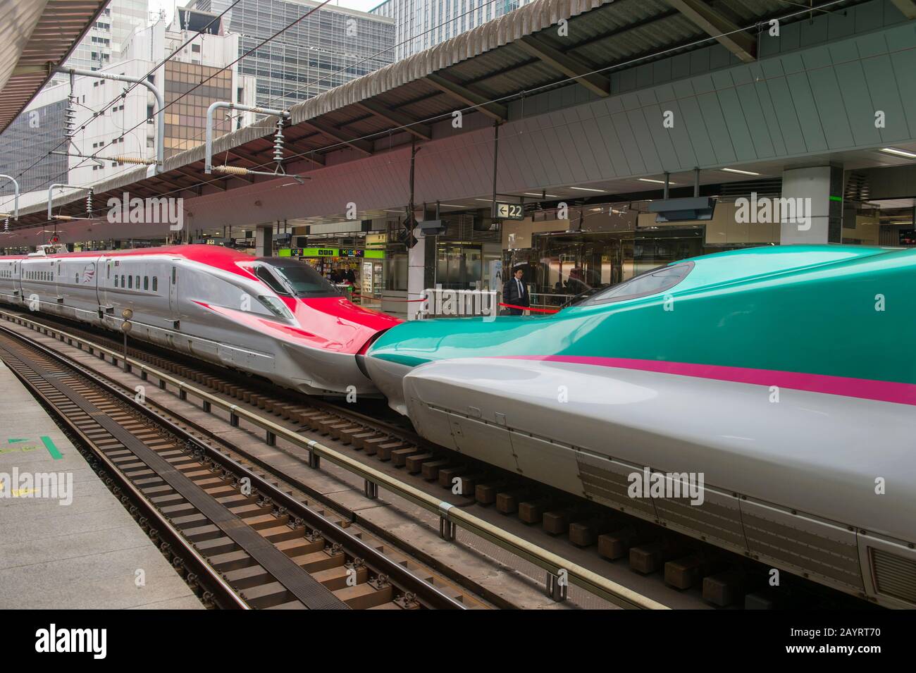 A bullet train (Shinkansen high-speed trains of Japan), is so nicknamed for their appearance and ...