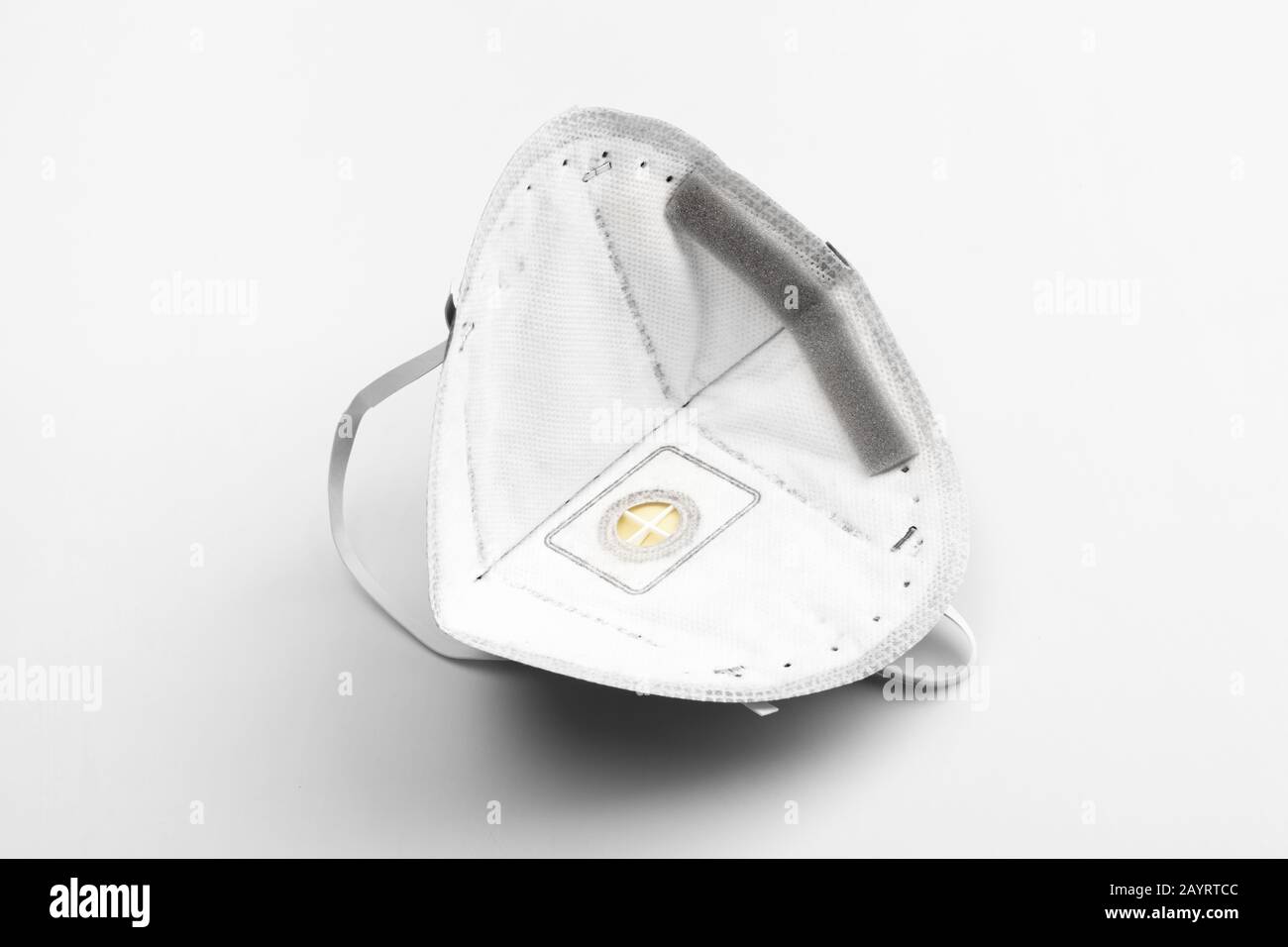 Anti virus mask with breathing valve Stock Photo - Alamy