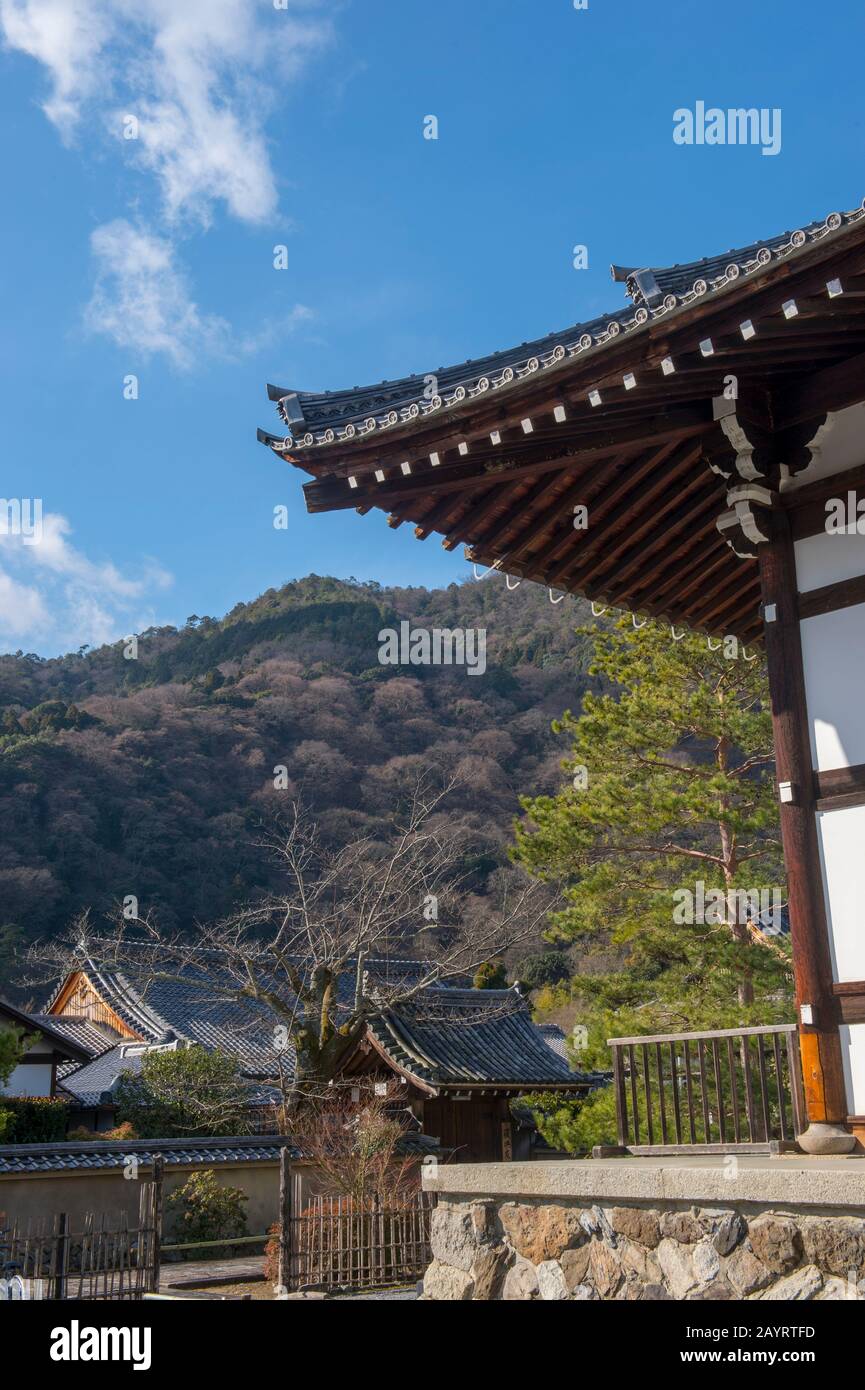 The Tenryu-ji Temple (UNESCO World Heritage Site) in Kyoto, Japan is ...