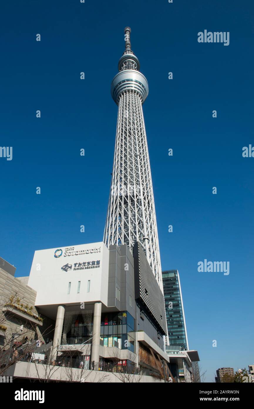 The Tokyo Skytree is the tallest tower in the world and is a ...
