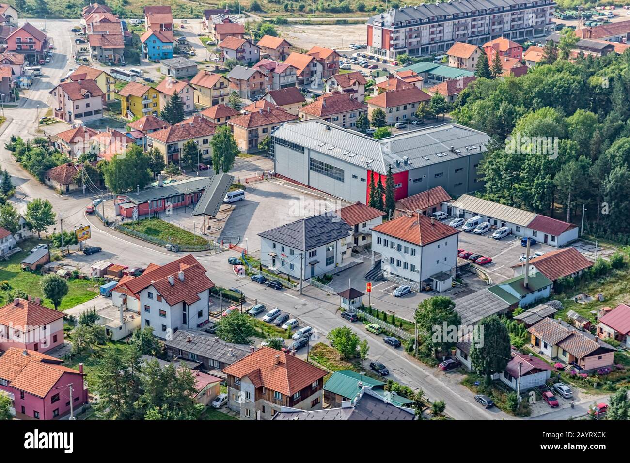 Podgorica montenegro architecture building hi-res stock photography and ...