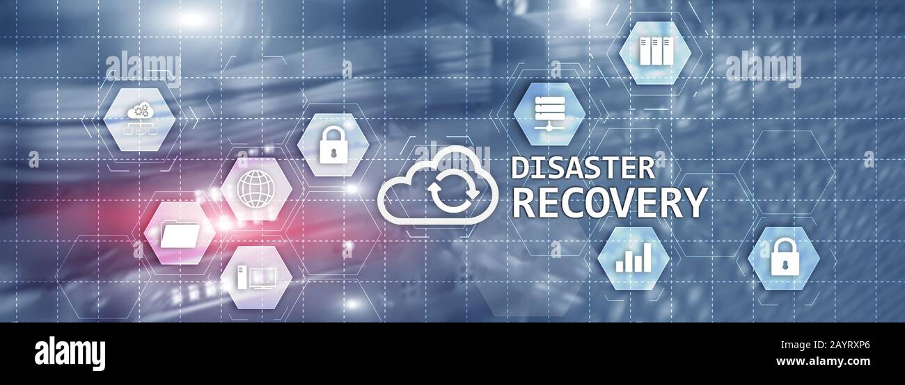 Disaster Recovery Plan for your corporation. Cyber Security concept ...