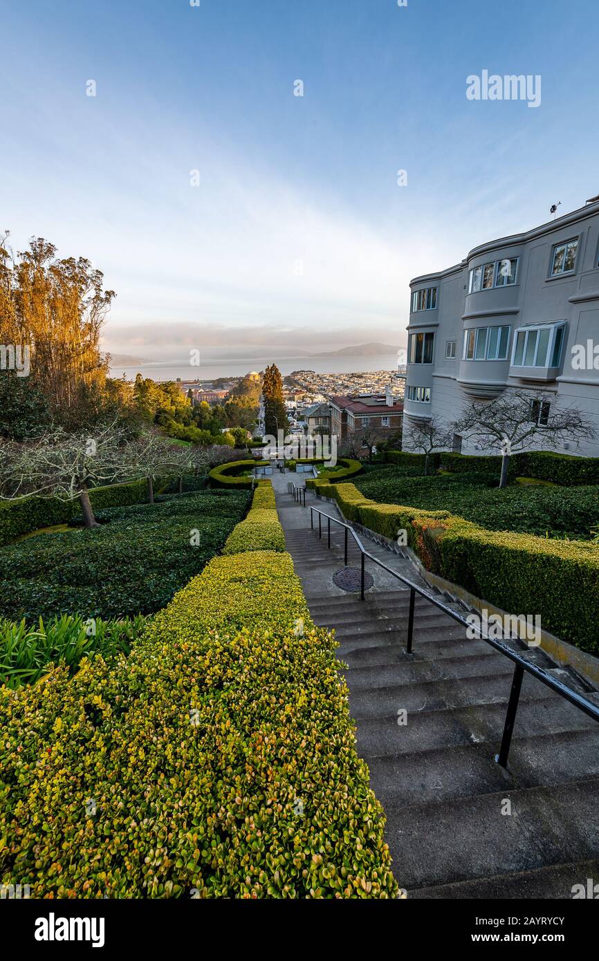 Vallejo steps san francisco hi-res stock photography and images - Alamy
