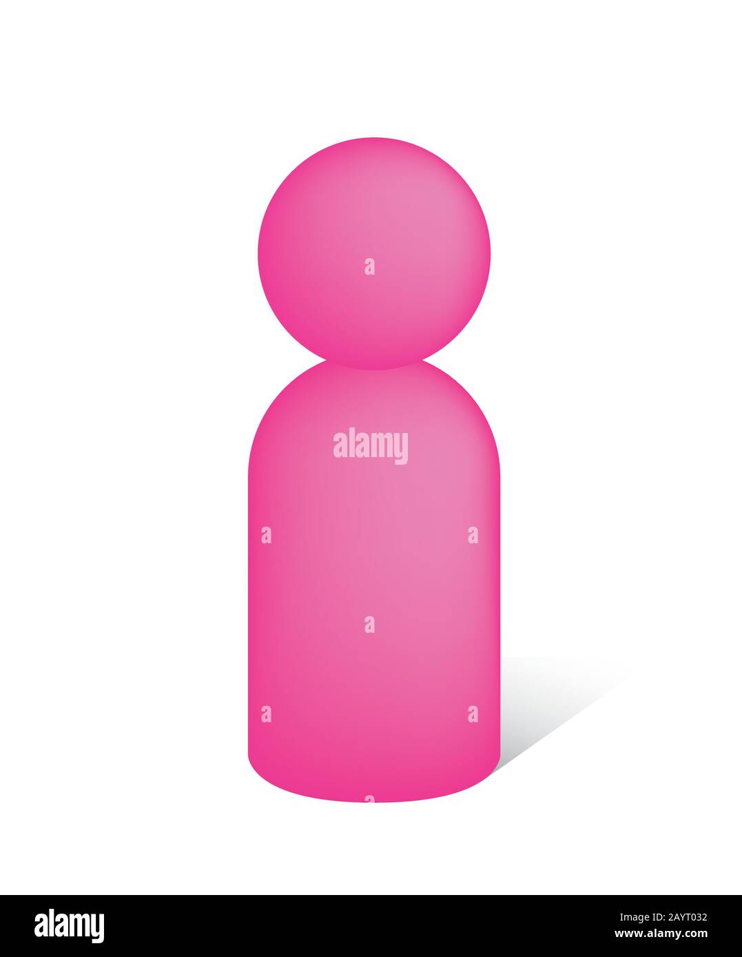 Woman avatar girl female Cut Out Stock Images & Pictures - Alamy