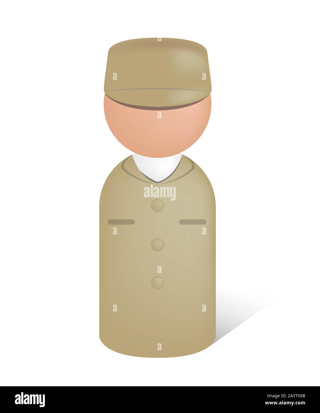 Military man army officer Cut Out Stock Images & Pictures - Alamy