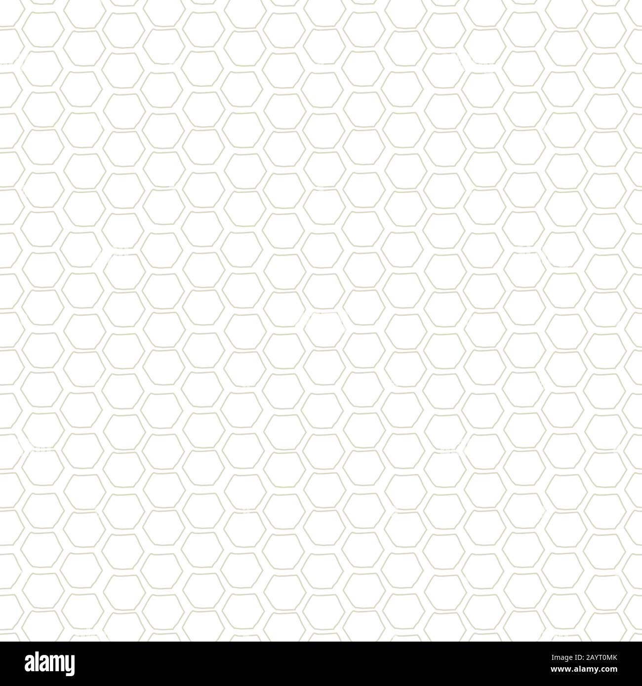Hexagons filling a textured background slightly wonky vector seamless ...