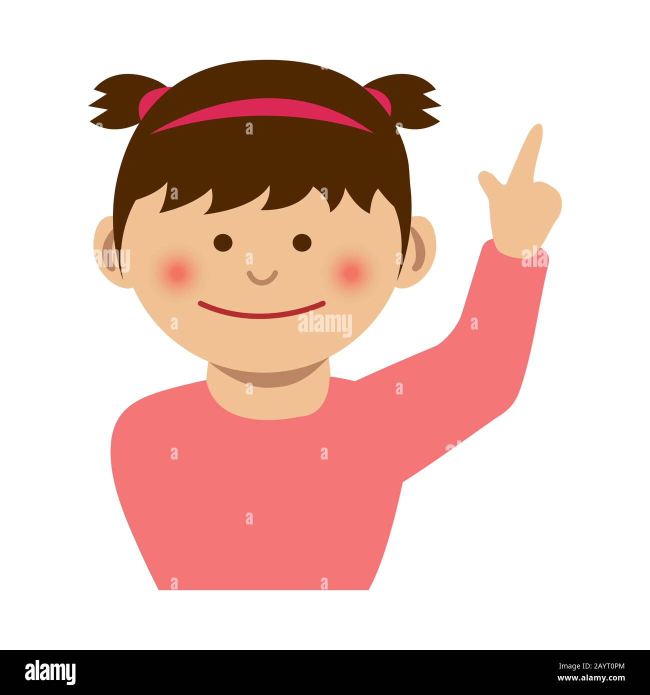 Asian girl Stock Vector Images - Alamy
