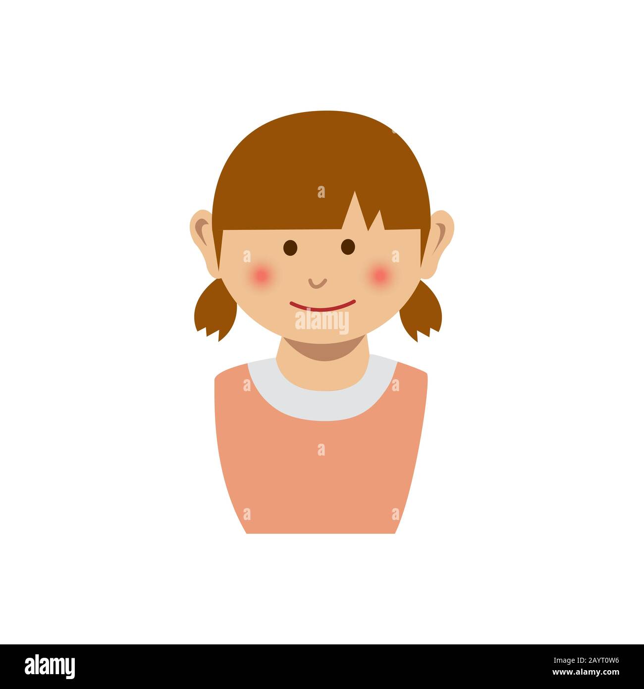 woman (upper body) illustration Stock Vector Image & Art - Alamy