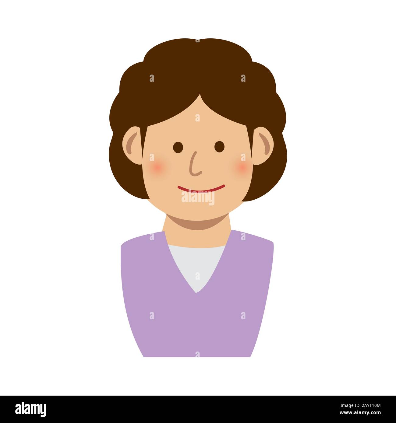 woman (upper body) illustration Stock Vector Image & Art - Alamy