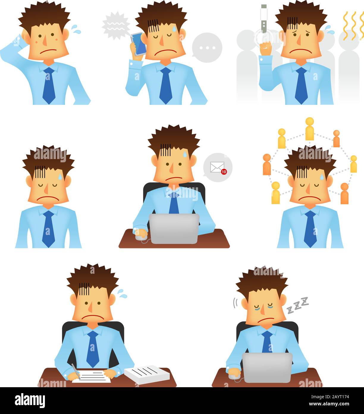 Frustrated upset young chinese businessman hi-res stock photography and ...