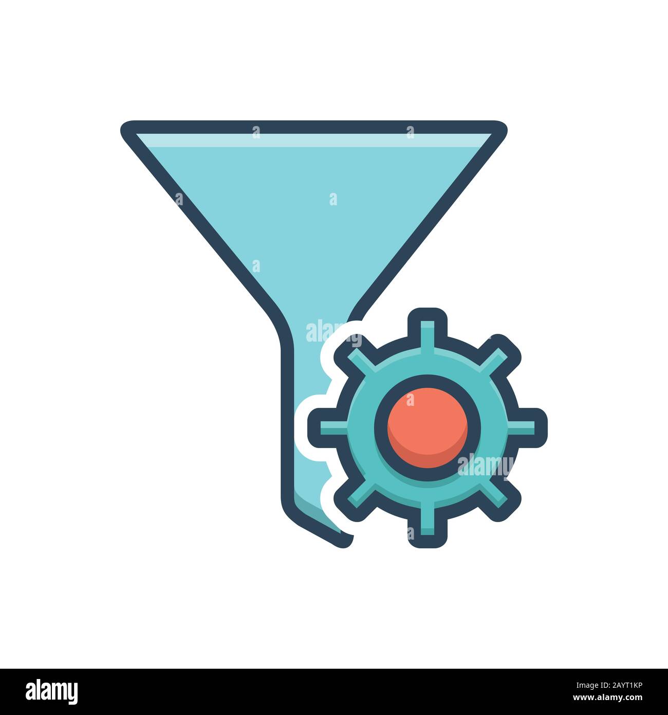 Illustration for Filter settings Stock Vector Image & Art - Alamy