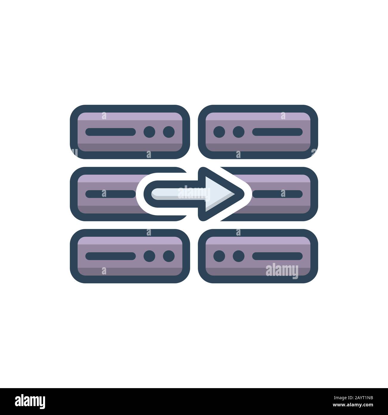 Server logo hi-res stock photography and images - Alamy