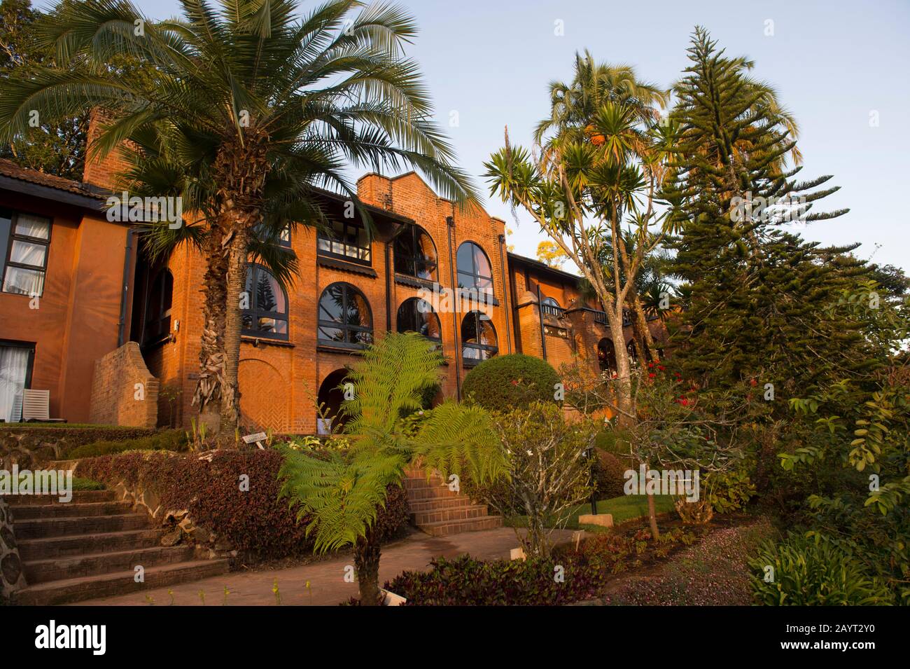 The Ku Chawe Hotel on the Zomba Plateau in Malawi Stock Photo - Alamy