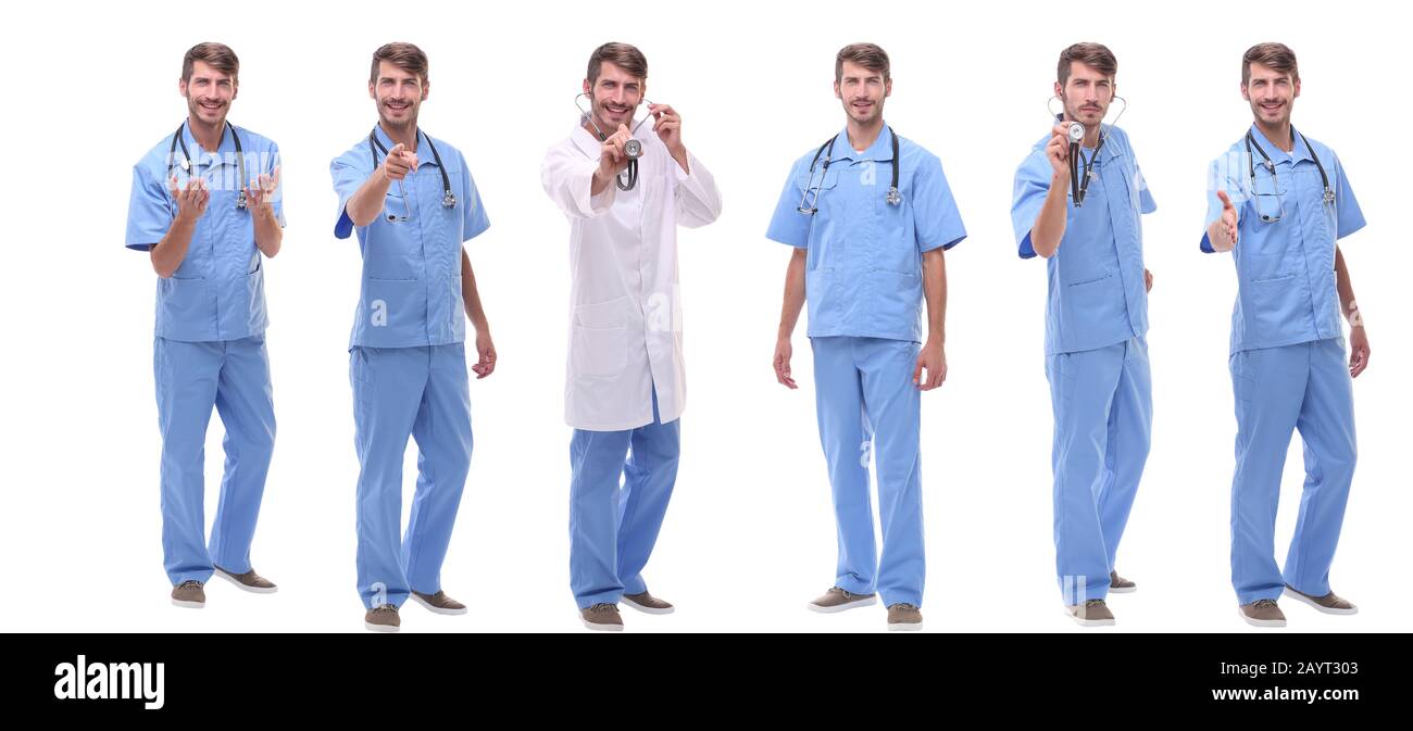 Medical team portrait doctor x ray Cut Out Stock Images & Pictures - Alamy