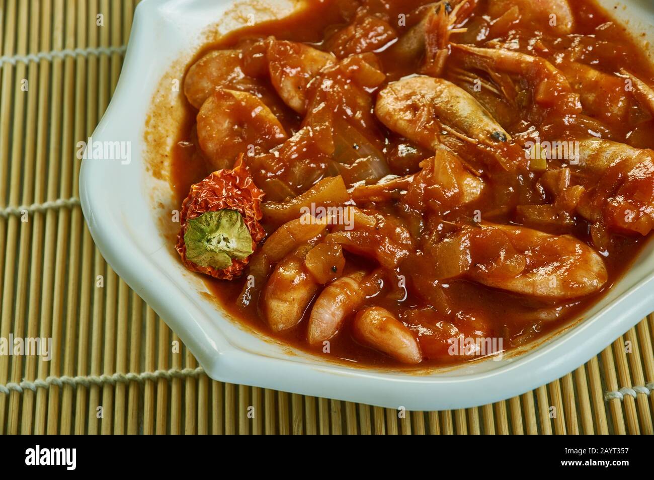 Balchao - fiery dish from Goa, spicy seafood or meat dish in Goan ...