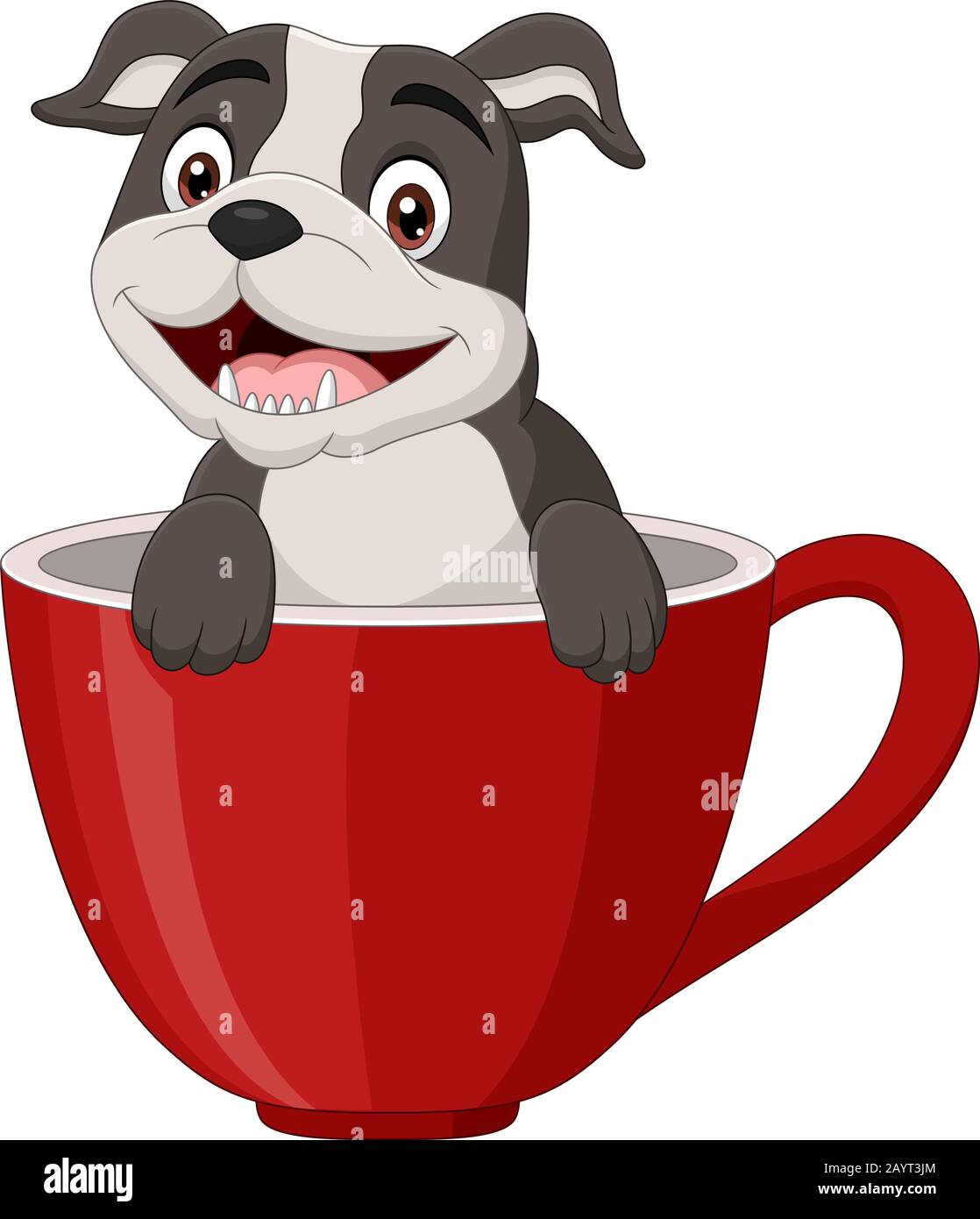 Cup bull Stock Vector Images - Alamy