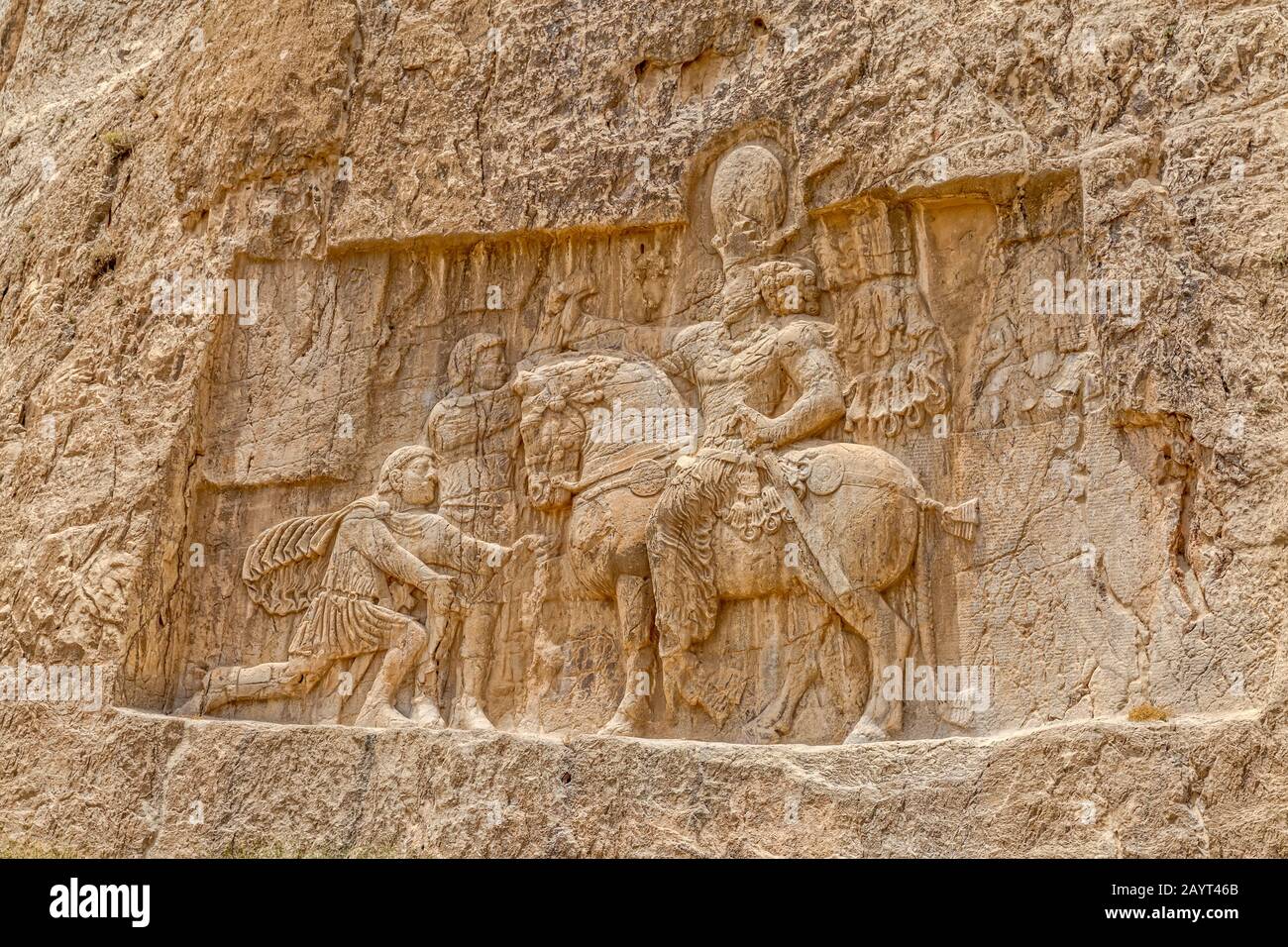 Naqsh-e Rustam Relief Stock Photo - Alamy