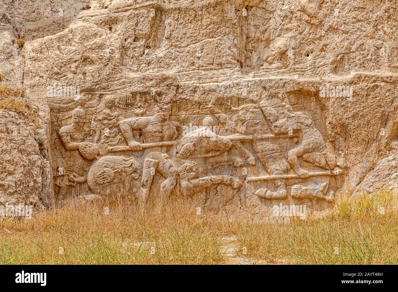 Naqsh-e Rustam Relief Stock Photo - Alamy