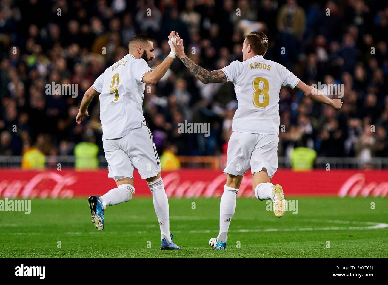 Karim benzema toni kroos hi-res stock photography and images - Alamy