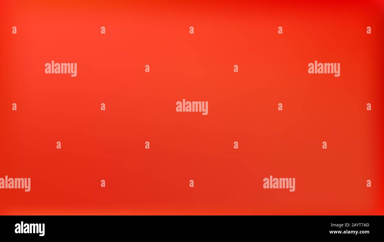 Vermilion colored abstract gradient mesh Background. Breezy trendy ...