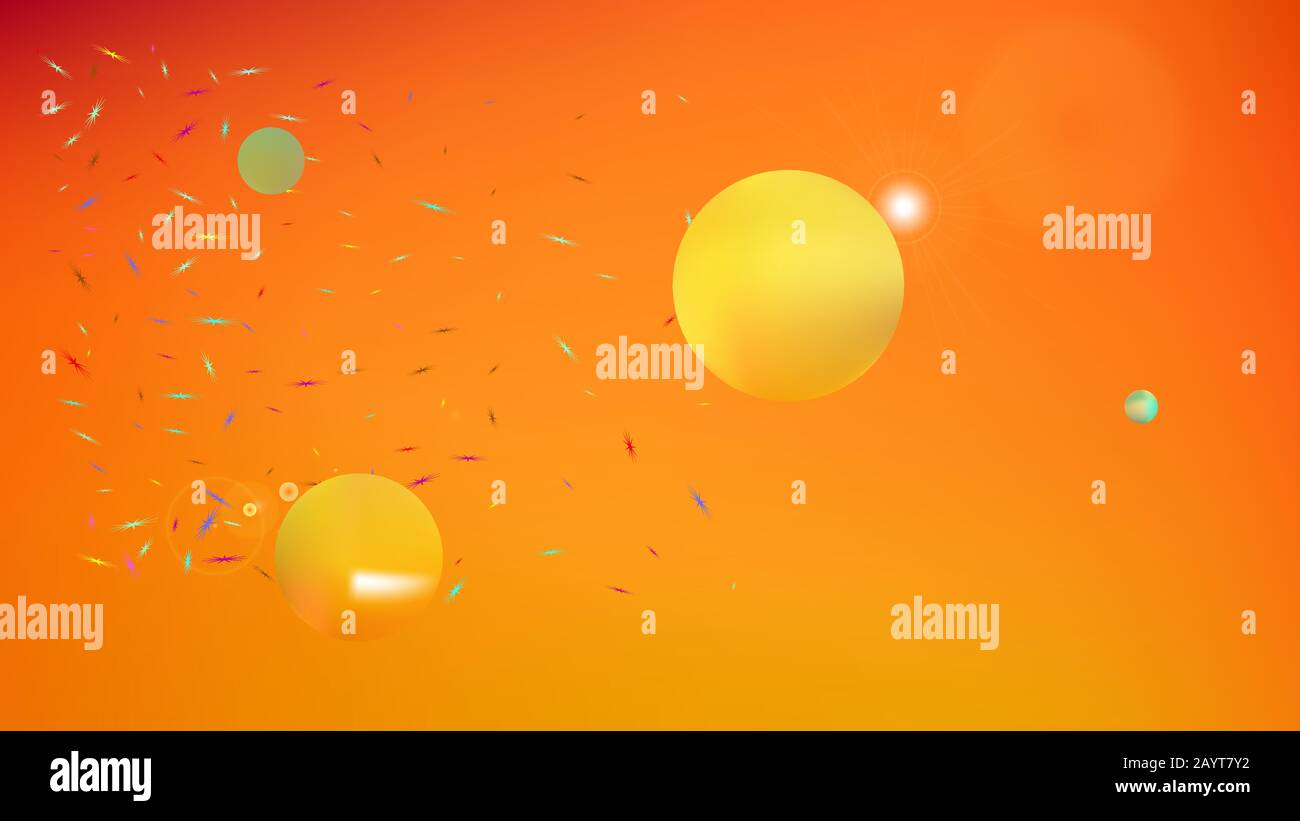 Breezy space fantasy. Background texture, light. Creative colorific ...