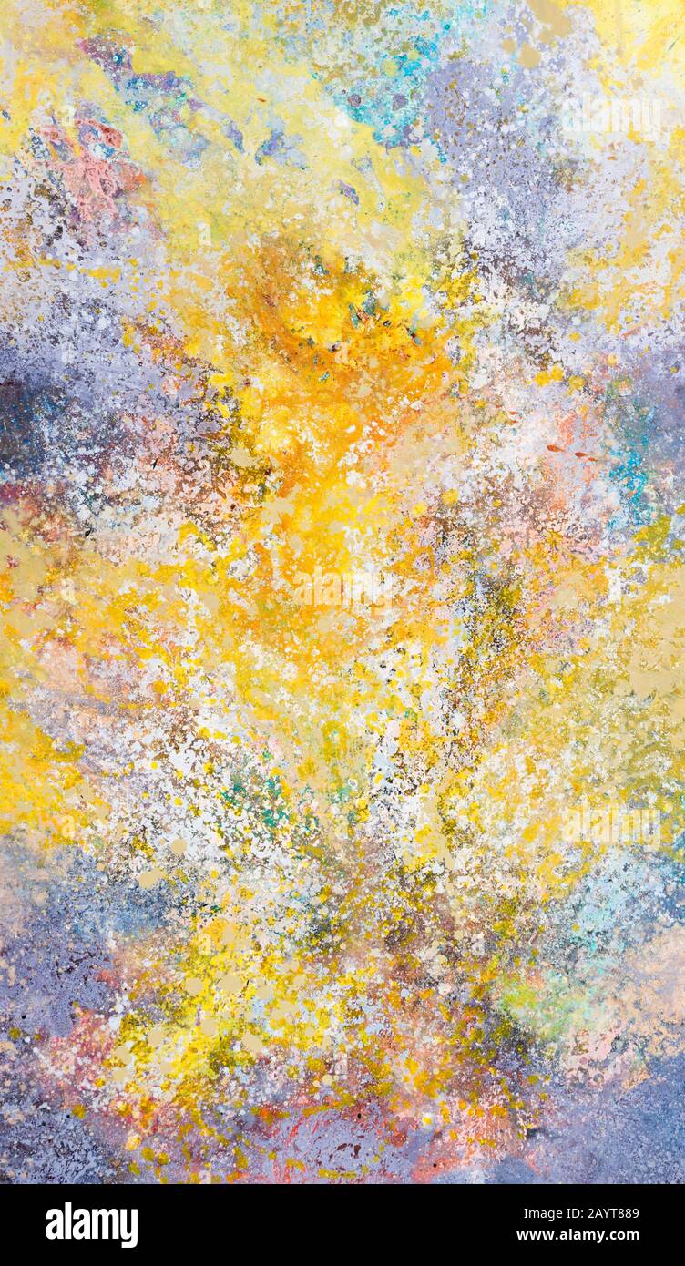 Gorgeous painting in shiny colour for your ideal design Stock Photo - Alamy