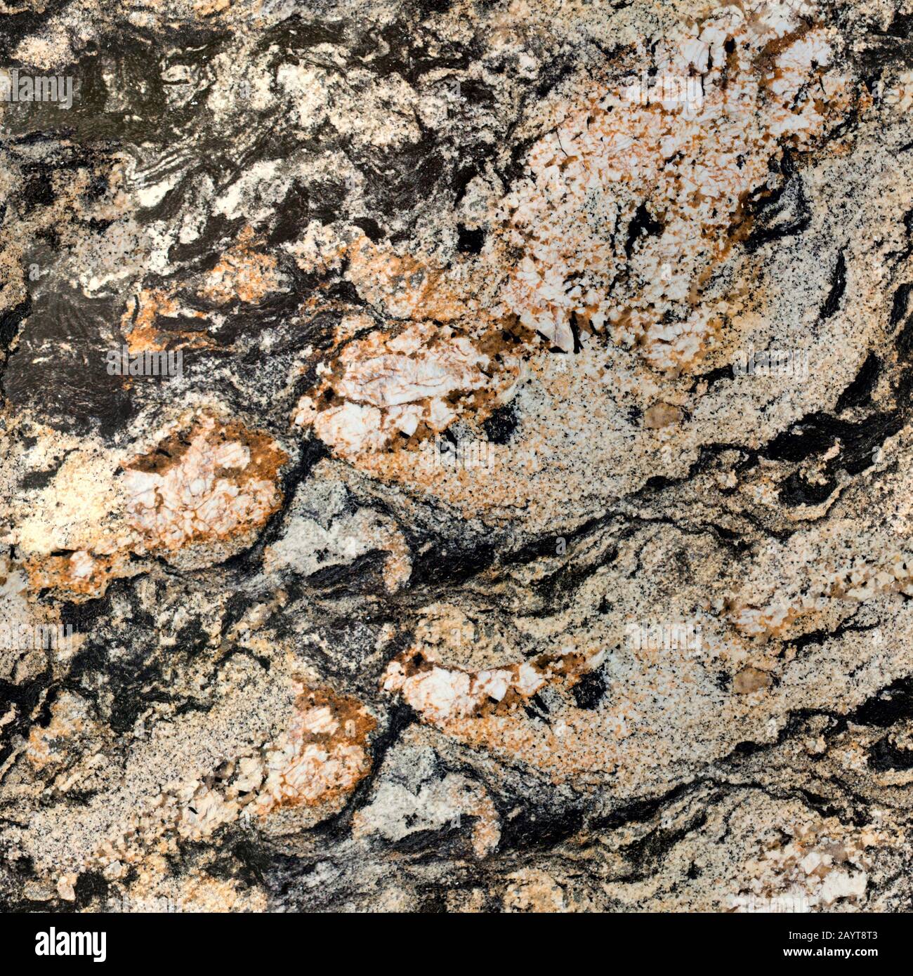 Spectacular granite texture with contrast pattern. Seamless square ...