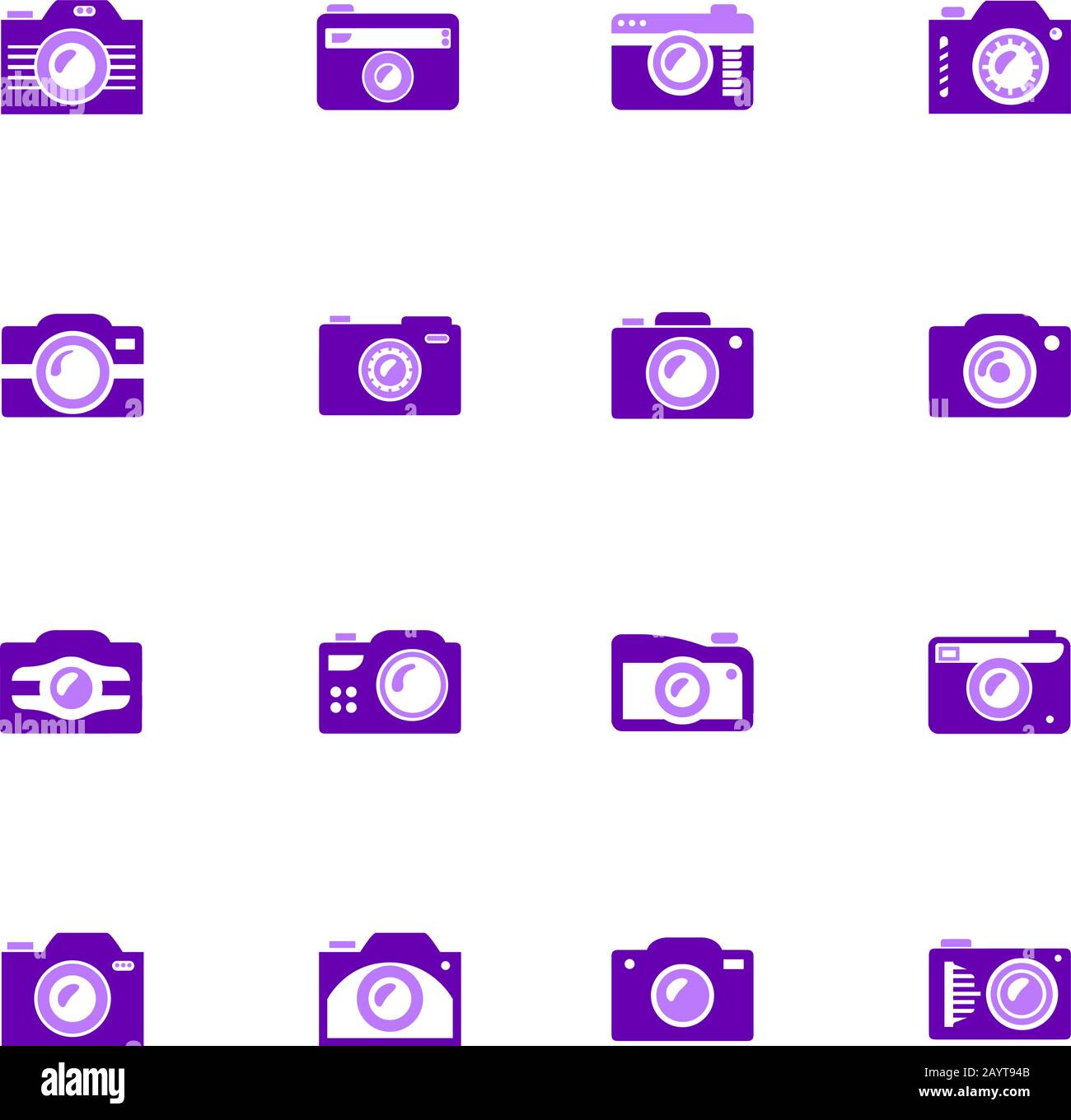 photo camera icon set Stock Vector Image & Art - Alamy