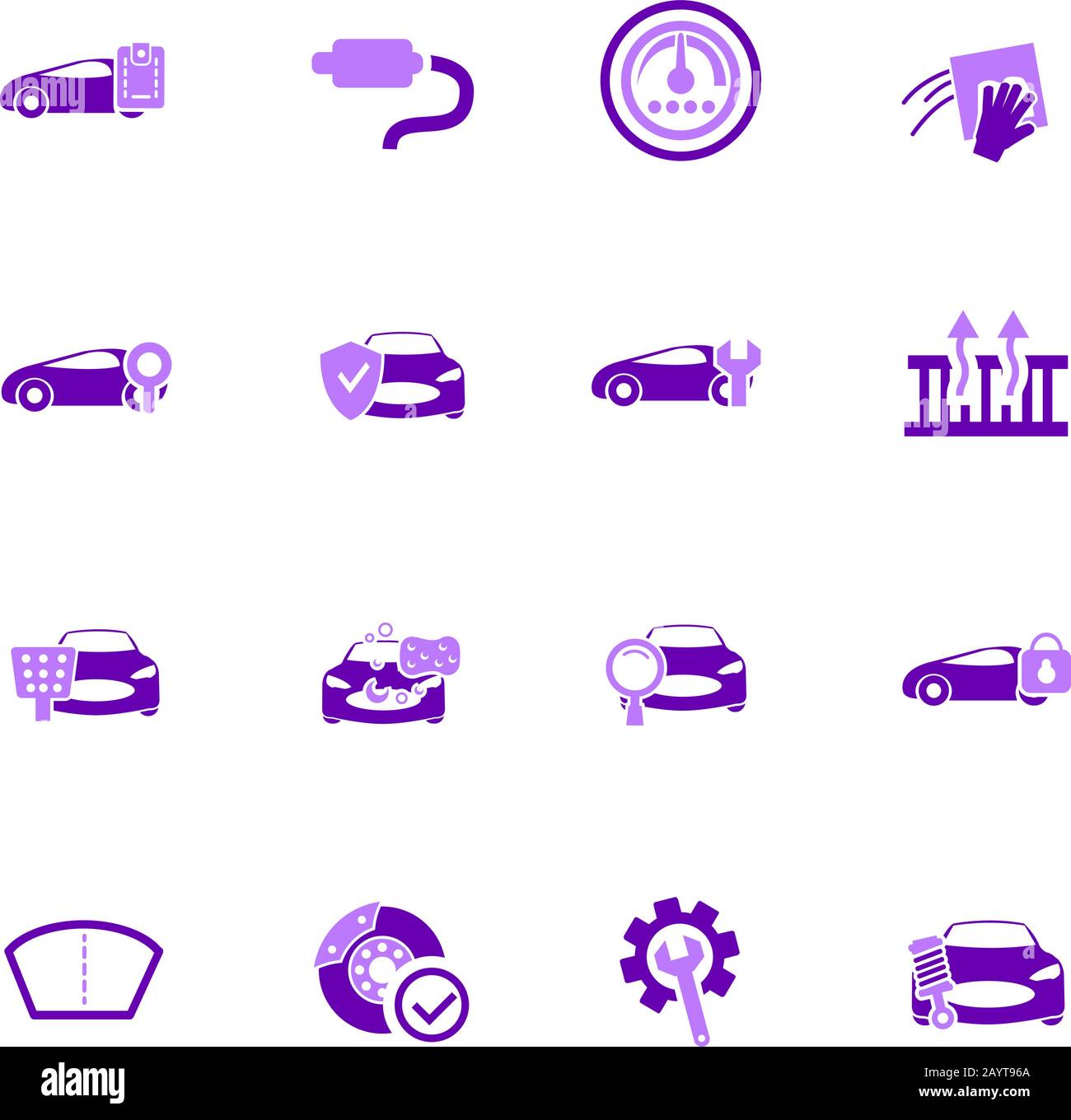 Wipes car Stock Vector Images - Alamy