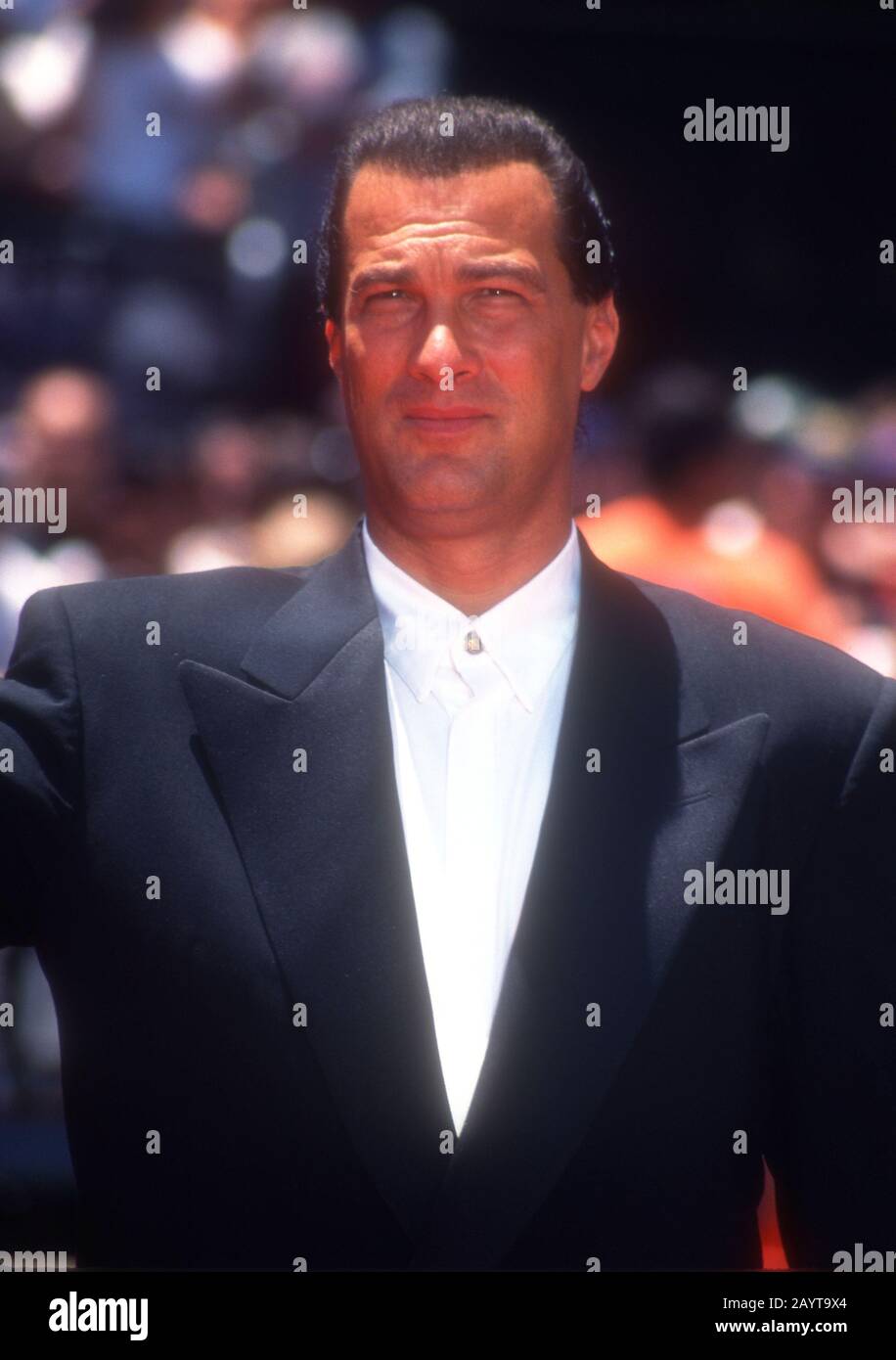 Hollywood, California, USA 10th July 1005 Actor Steven Seagal attends ...