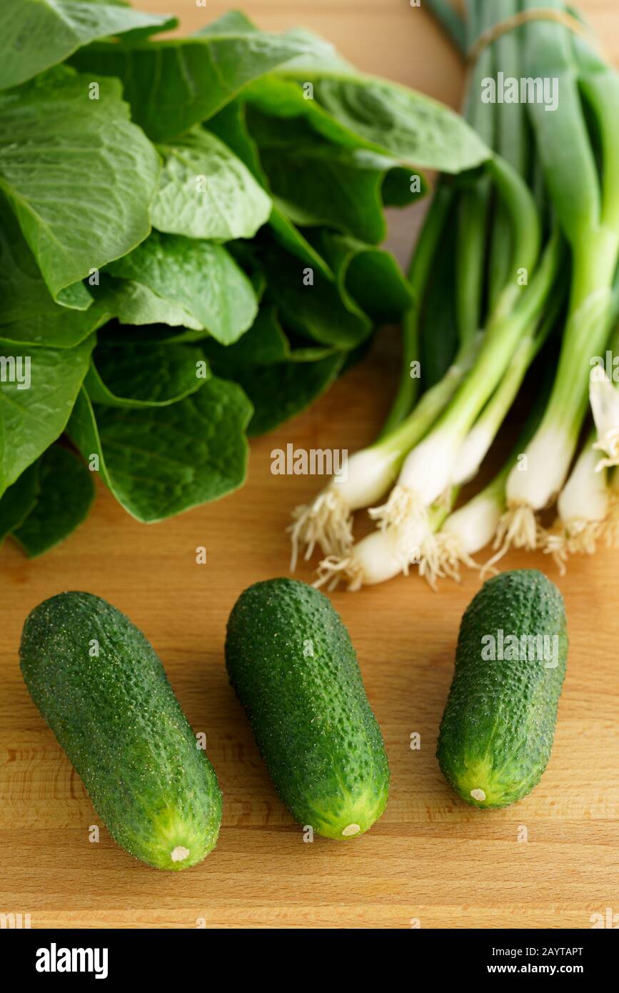 Fresh organic produce from local farmers market. High resolution ...