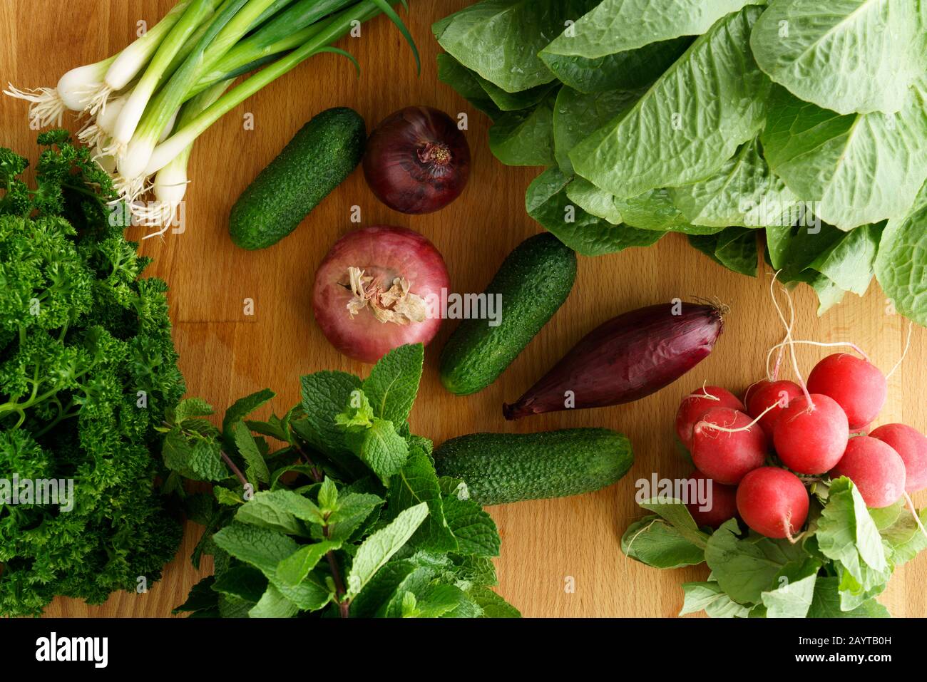 Fresh organic produce from local farmers market. High resolution ...
