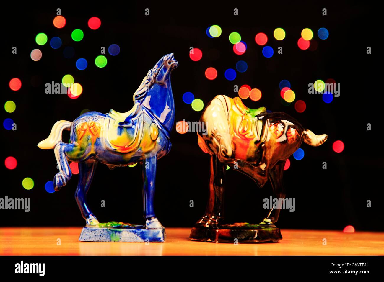 tri-coloured glazed pottery of the Tang Dynasty。Tang sancai glaze ...