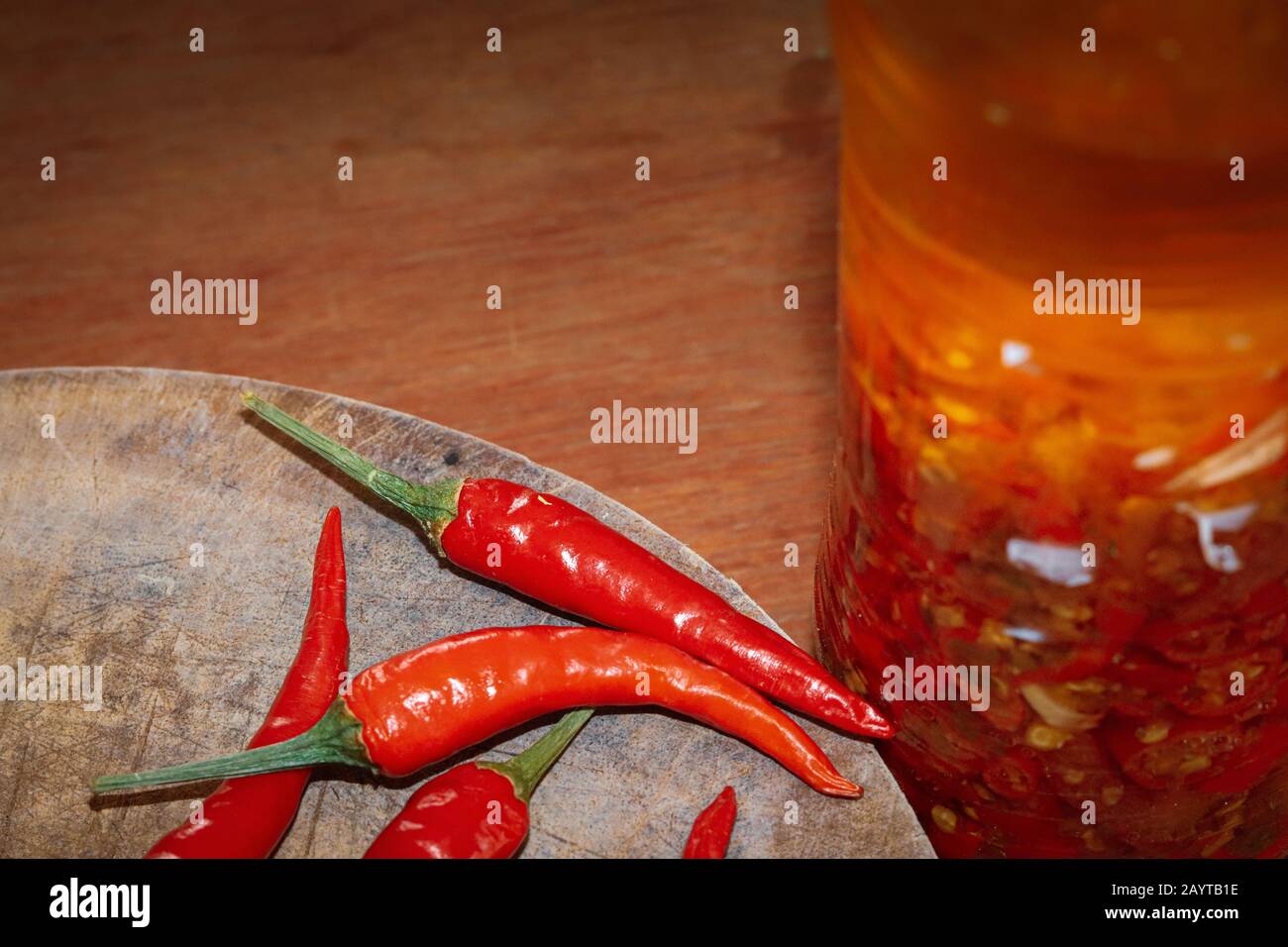 Chilli oil bottle hi-res stock photography and images - Alamy
