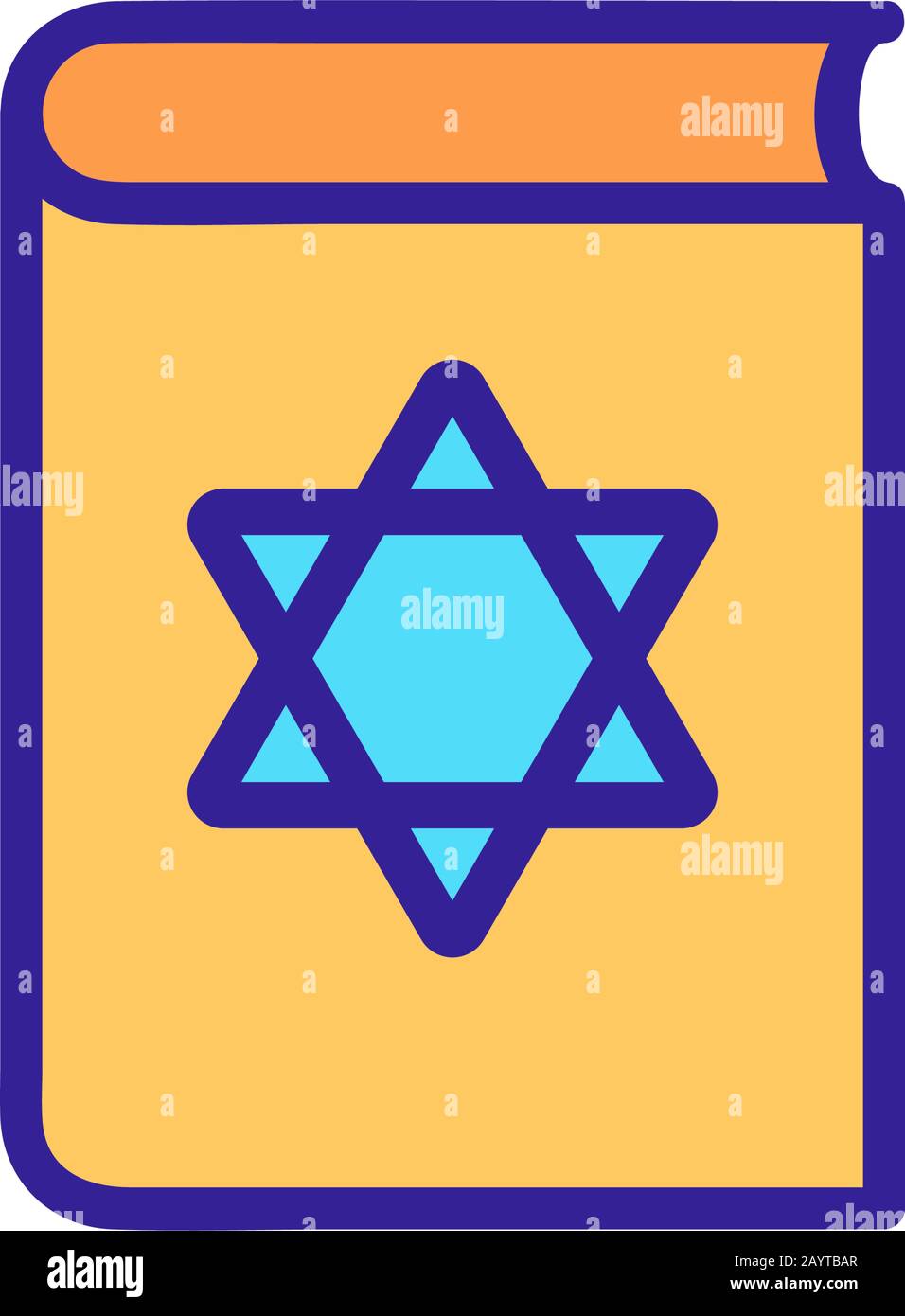 Israel icon vector. Isolated contour symbol illustration Stock Vector ...