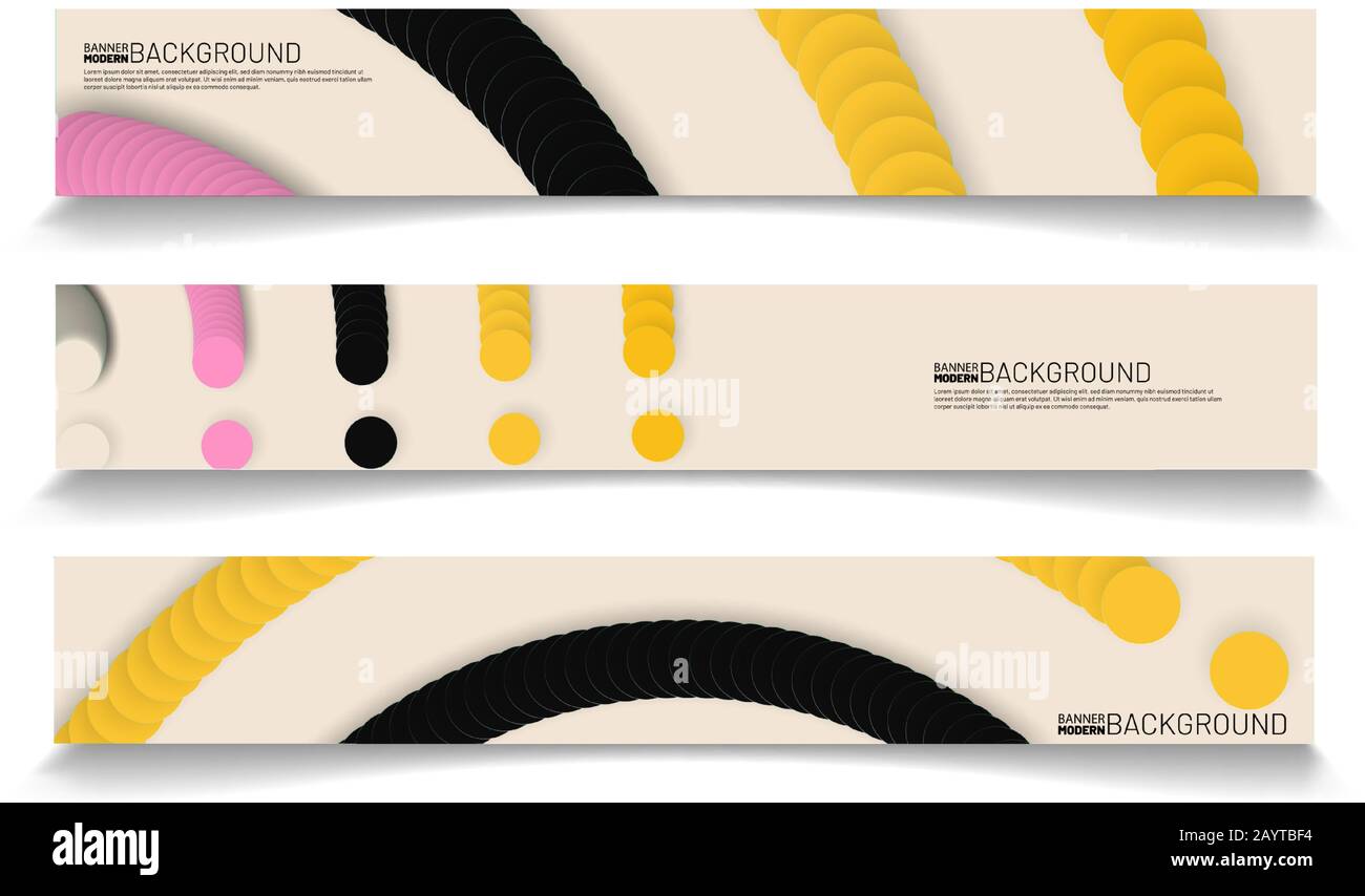 Abstract vector background banner template. rectangular design ...