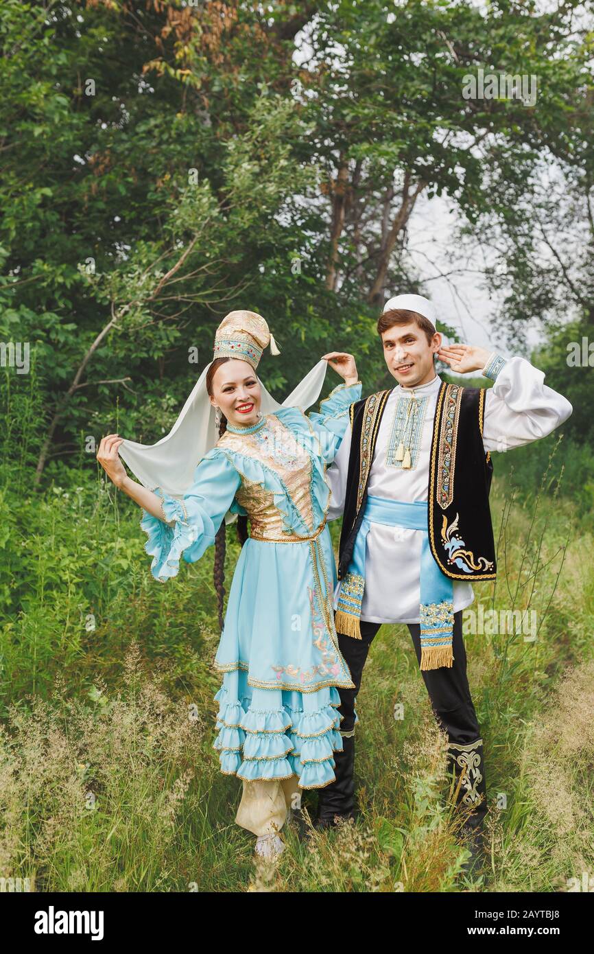 Tatar traditional costume hi-res stock photography and images - Alamy