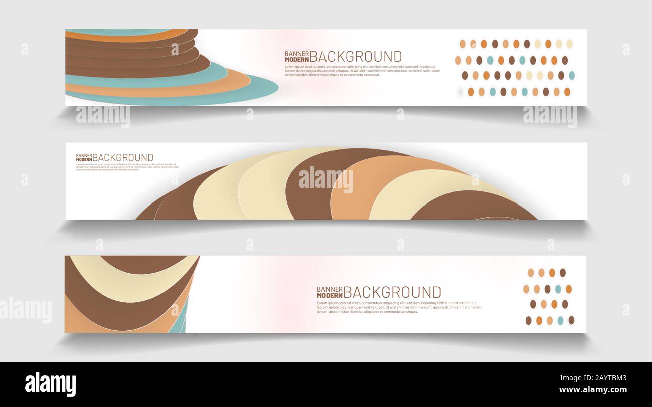 Abstract vector background banner template. rectangular design ...